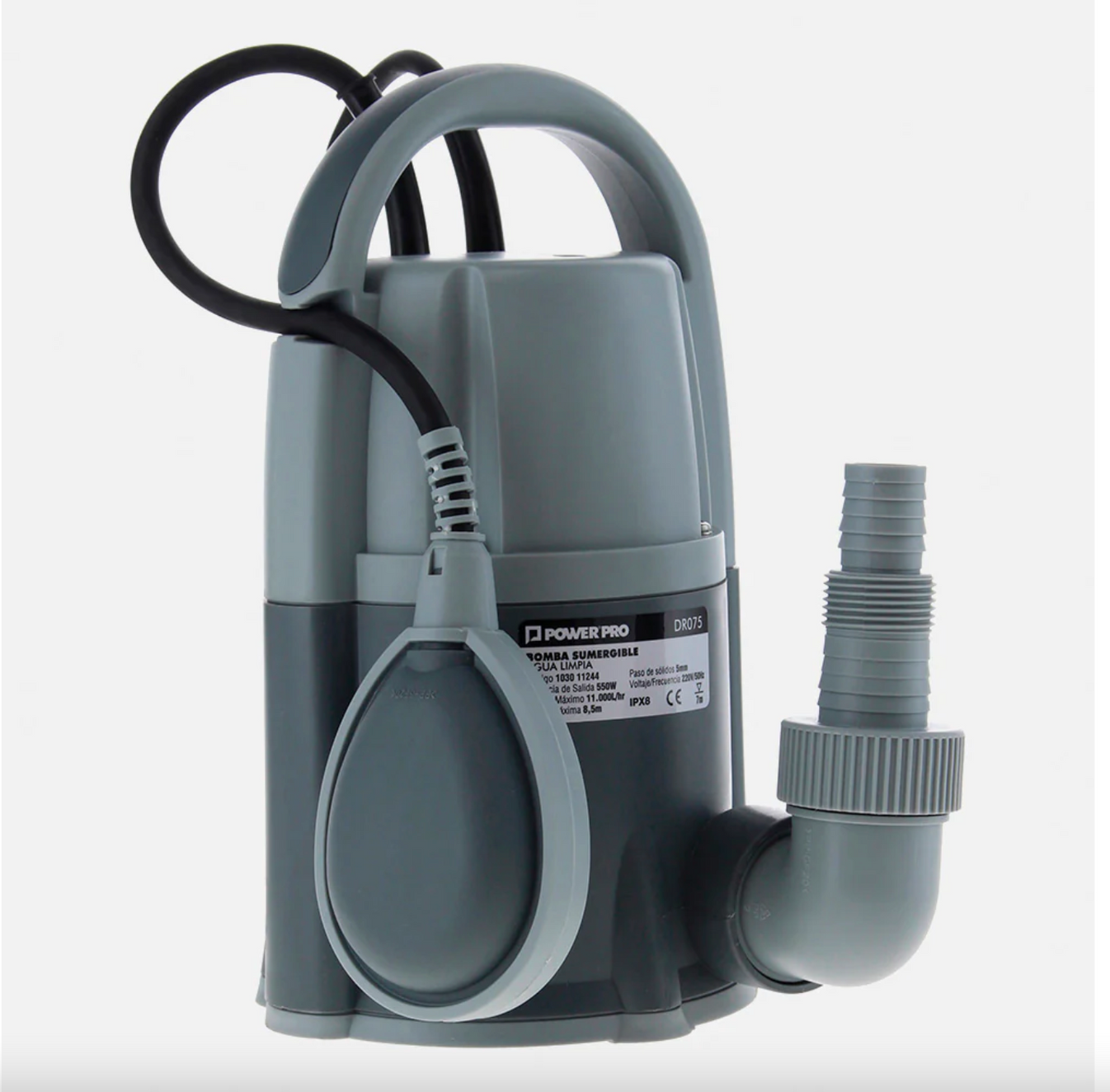 Electrobomba sumergible Power Pro DR075 - 0.75 HP - Acero inox - Agua – Rembrak